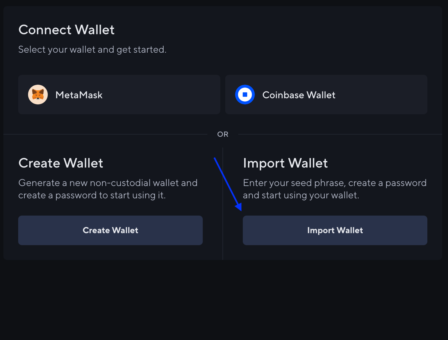 How do I import or recover my wallet? • Nexo