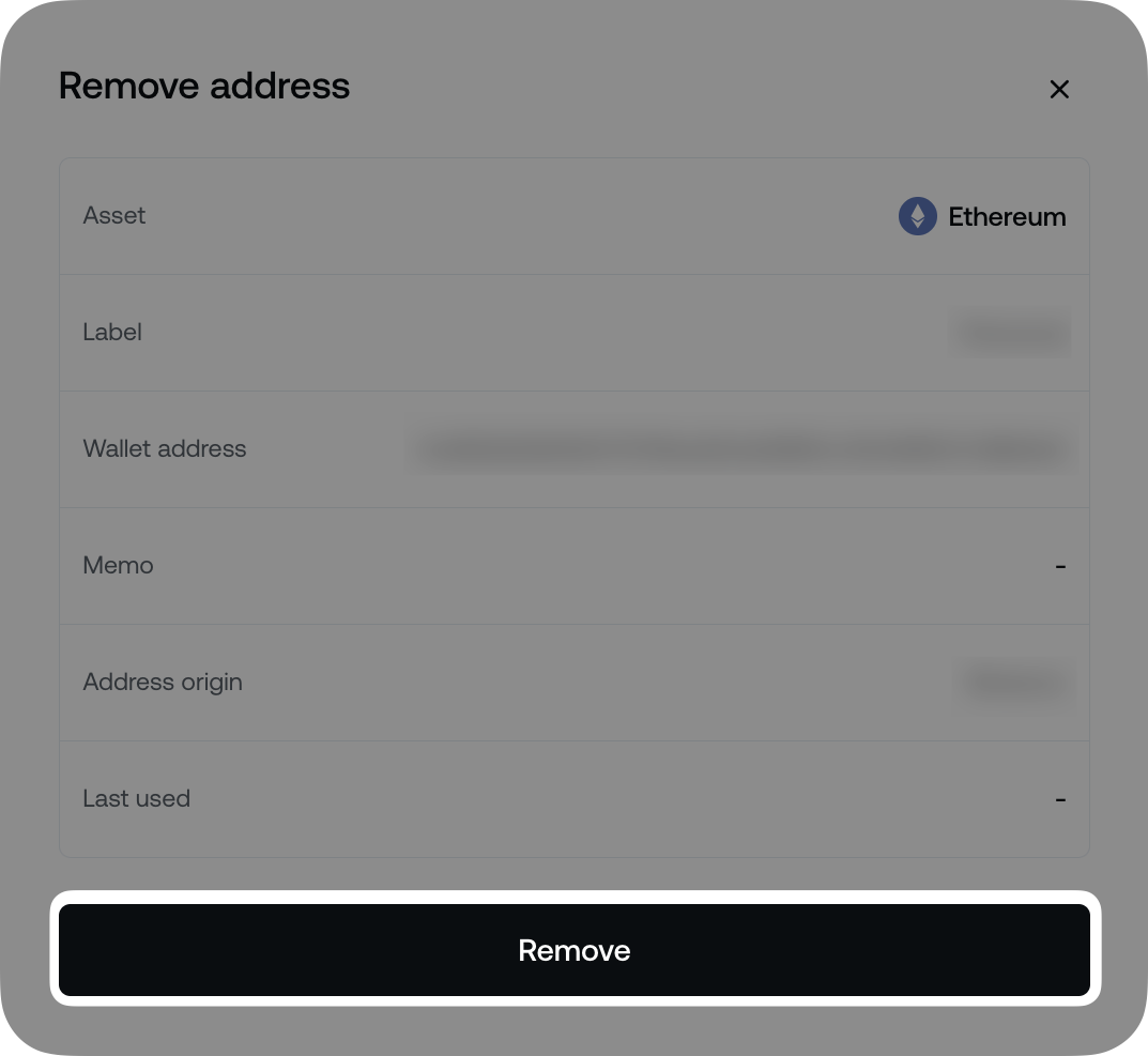 Address Book and Whitelisting еxplained • Nexo