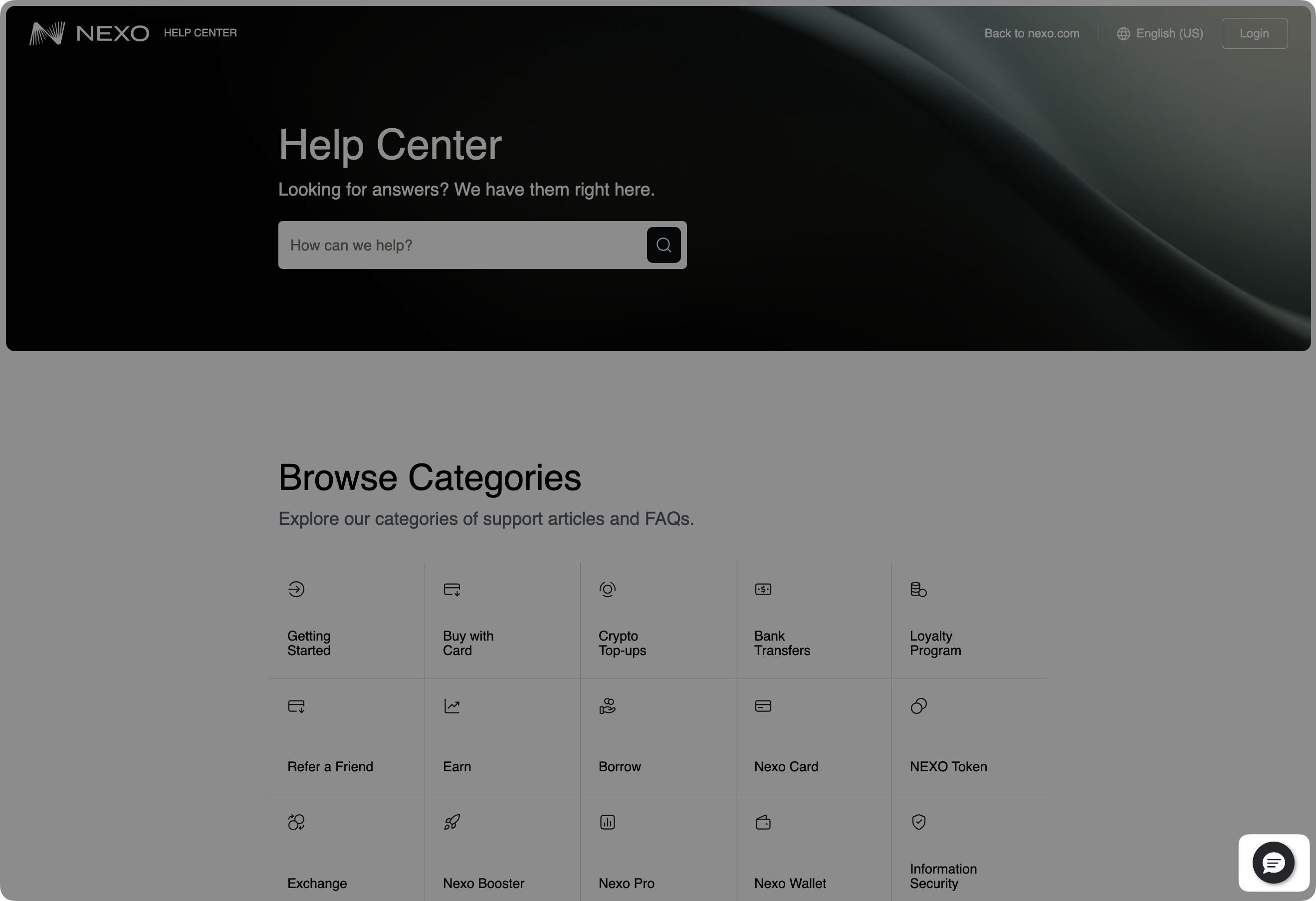 How can I contact the Client Care team • Nexo
