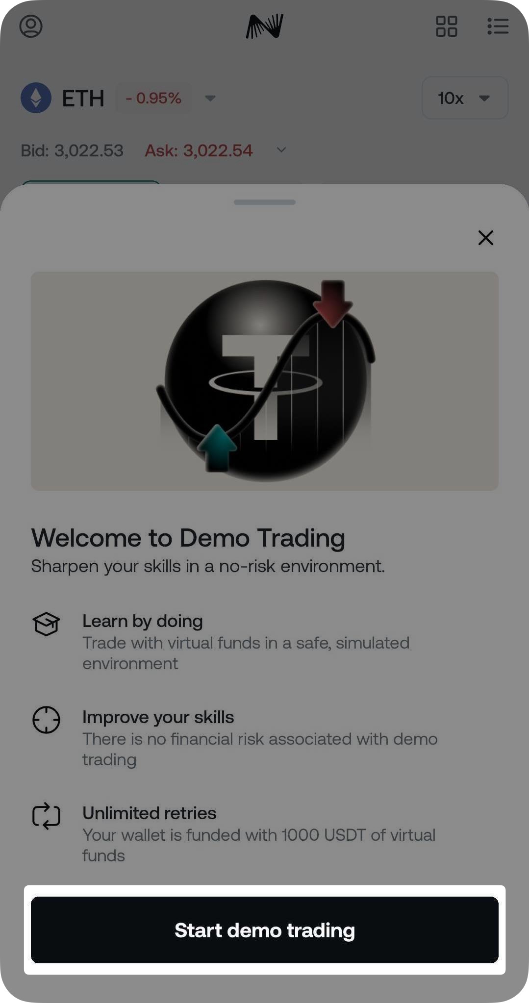 What is Futures Demo Trading • Nexo