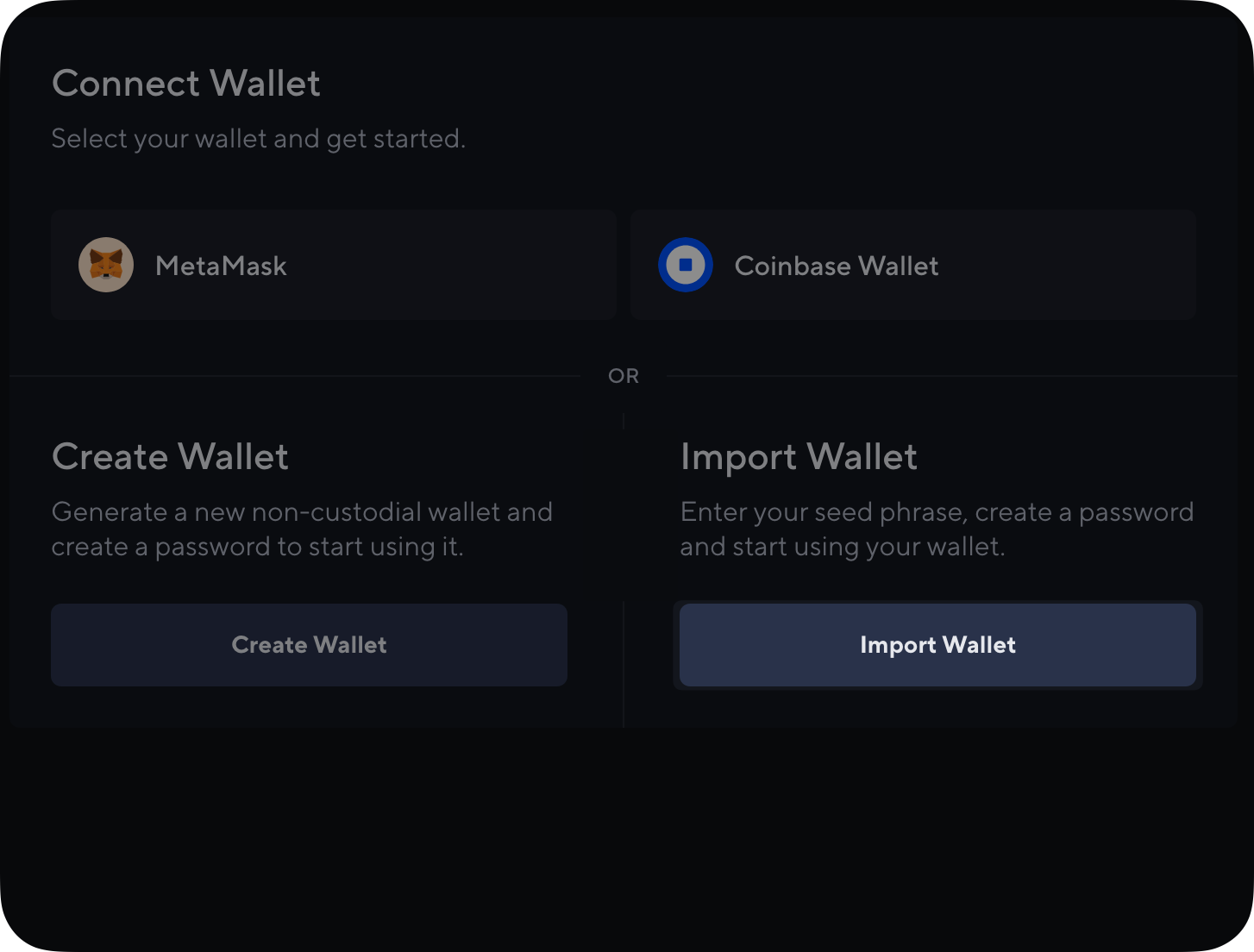 How do I import or recover my wallet • Nexo