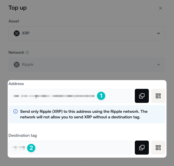 What is a Memo/Destination Tag for crypto top-ups • Nexo